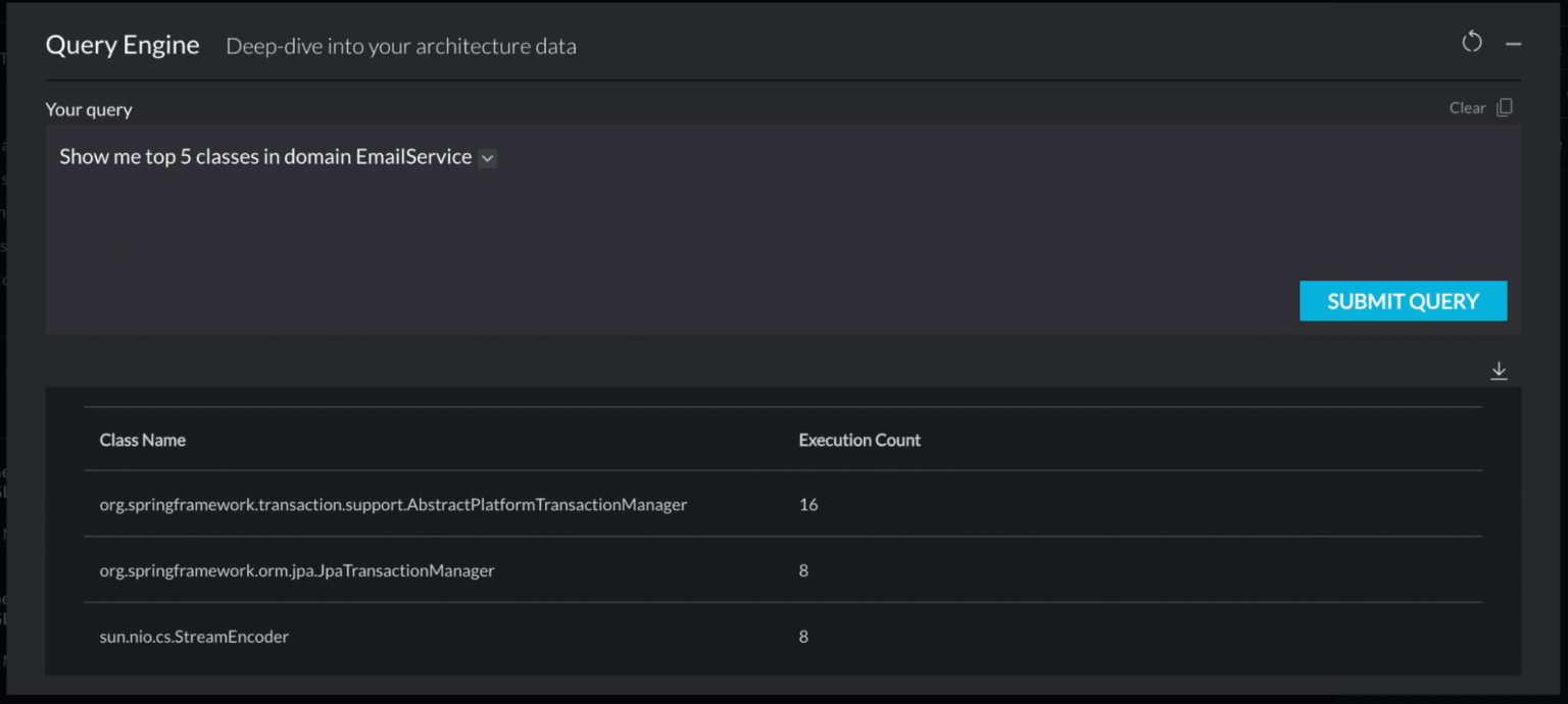 Inroducing the query engine for monoliths